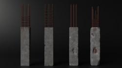 Low Poly Set Concrete Pillars 3D Models | Page 1 | STLFinder