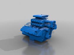 chevy engines 3d models 【 STLFinder