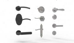 door handle plate 2 3d models | Page 1 | STLFinder