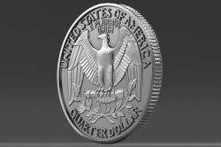 what is quarter dollar 3D Models | Page 1 | STLFinder