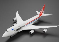 revell самолет boeing 747 8f cargolux lx vcf facemask 3D Models | Page ...