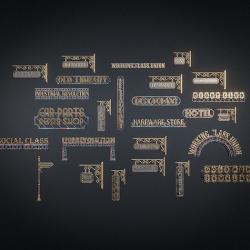 steampunk tracffic sign 3d model | Page 1 | STLFinder