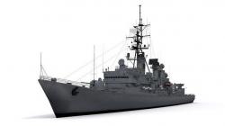charles f adams class destroyer 3D Models | Page 1 | STLFinder