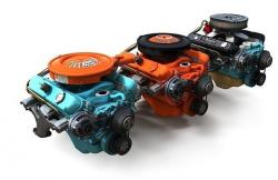 mopar 383 engine 3d models 【 STLFinder