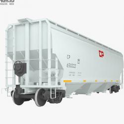 railroad covered hopper c214 qccx 3d models | Page 1 | STLFinder