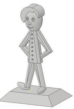 charming resin statue of a boy and girl on bench large statue 3D Models ...