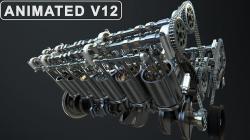 v12 engine working 3D Models | Page 1 | STLFinder