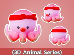 cute octopus 3d models | Page 1 | STLFinder
