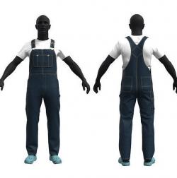 mens designer overalls 3D Models | Page 1 | STLFinder