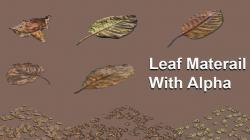 leaf texture with alpha 3d models 【 STLFinder