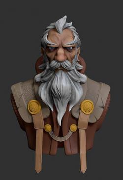 wizard 3d model 【 STLFinder