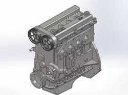 Ford Zetec Engine Scale Model - Free 3D Model | STLFinder
