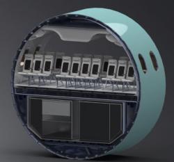 shinkansen fuselage side view and cross section drawings 3D Models ...