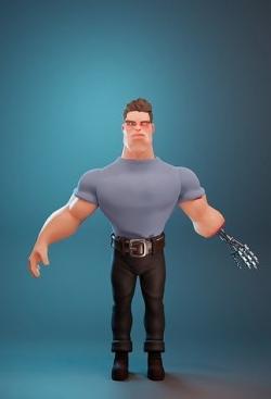arnold schwarzenegger cartoon 3D Models | Page 1 | STLFinder