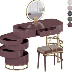 vanity makeup table set 3d models 【 STLFinder