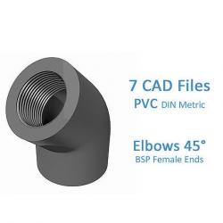 45 degree pvc elbow 3D Models | Page 1 | STLFinder
