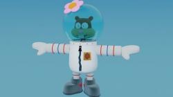 sandy cheeks model | Page 1 | STLFinder