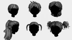 stylized hair pro v4 blender 3D Models | Page 1 | STLFinder
