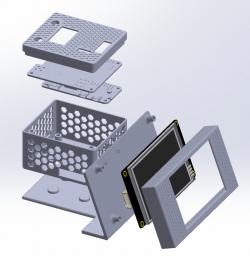 rpi 3 dvmega nextion case 3D Models | Page 1 | STLFinder