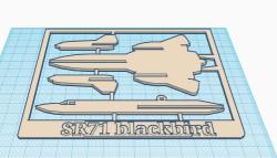 sr71 blackbird modular kit 3D Models | Page 1 | STLFinder