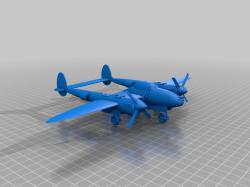 p 38 lightning rc 3D Models | Page 1 | STLFinder