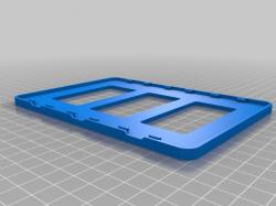 3 gang switch plate 3D Models | Page 1 | STLFinder