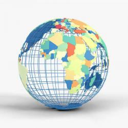 globe of the world with countries 3D Models | Page 1 | STLFinder
