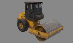 High Poly Road Roller 3d models 【 STLFinder