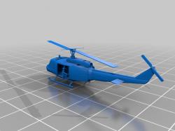 US Vietnam war helicopter UH1H 3D Models | Page 1 | STLFinder