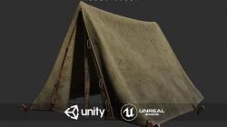 camping tent low poly 3D Models | Page 1 | STLFinder
