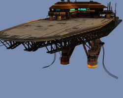 Landing Platform Scifi 3D Models | Page 1 | STLFinder