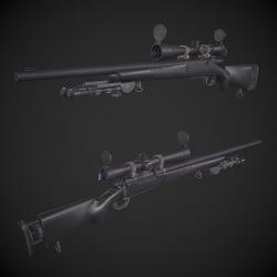 m24 sws 3d models 【 STLFinder