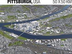 pittsburgh 3d city model | Page 1 | STLFinder