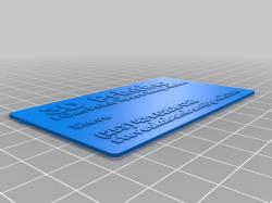print custom business cards 3D Models | Page 1 | STLFinder
