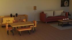 simple living interior 3d | Page 1 | STLFinder