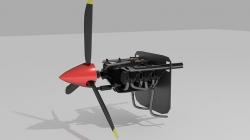 lycoming o 540 3d models 【 STLFinder