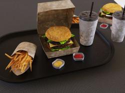 burger set 3D Models | Page 1 | STLFinder