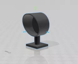 1g DSM gauge pods for vents - Free 3D Model | STLFinder