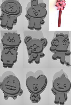 bts mascots 3D Models | Page 1 | STLFinder