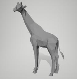giraffe template 3d models 【 STLFinder