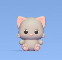 baby orange emoji cat baby care para imprimir 3D Models | Page 1 ...