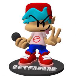pictures of the boyfriend from friday night funkin 3D Models | Page 1 ...