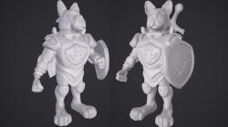 dog warrior 3D Models | Page 1 | STLFinder