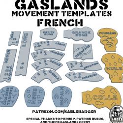 gaslands movement templates 3D Models | Page 1 | STLFinder