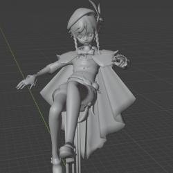 genshin impact columbina 1 8 figure 3D Models | Page 1 | STLFinder