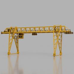faller 120127 gantry crane ho scale building kit 3D Models | Page 1 ...