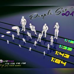 people scale 3d models 【 STLFinder