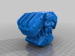 volvo red block engine 3d models 【 STLFinder