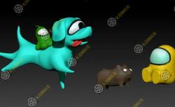 among us pets 3D Models | Page 1 | STLFinder