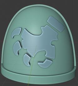 brazen claws shoulder pad 3D Models | Page 1 | STLFinder